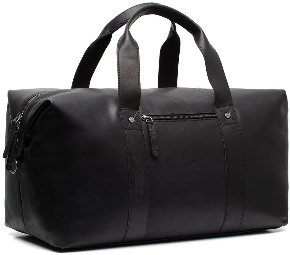 The Chesterfield Brand Conor Waxed Pull Up Reistas - Zwart | Koffers en ...