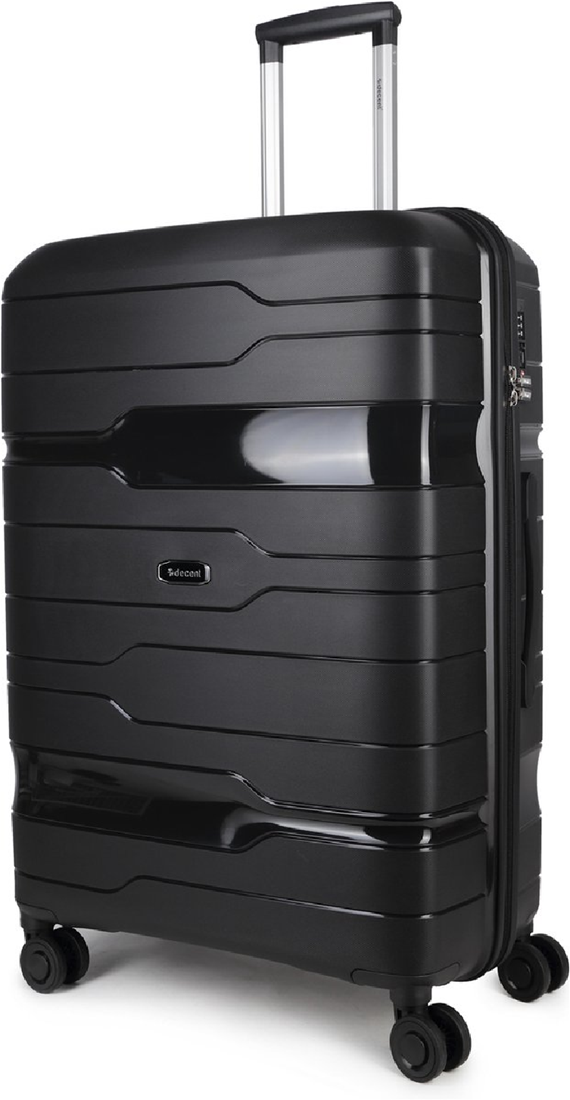 Decent One-City Grote Koffer 76 cm - 94 liter Black | Koffers en Tassen
